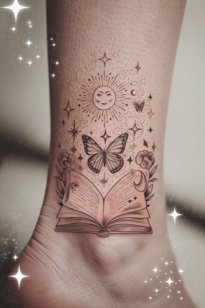 75 Inspiring Book Tattoo Design Ideas You'll Love - Skin And Needle