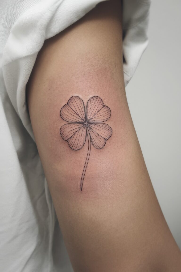 40 Enchanting Clover Tattoo Design Ideas to Inspire Your Next Ink ...