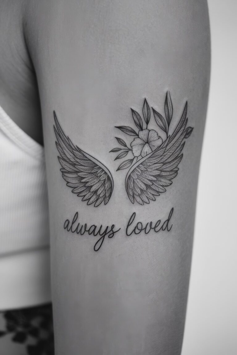 48 Stunning Angel Wing Tattoo Design Ideas – Skin And Needle