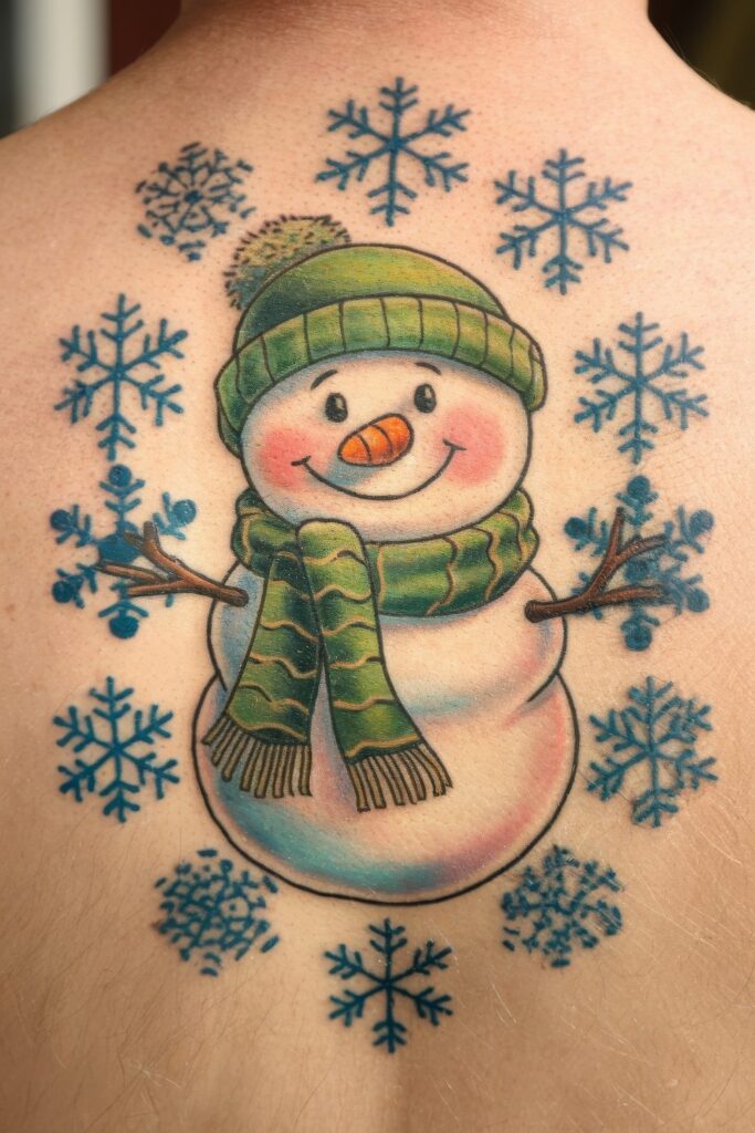 26 Stunning Christmas Tattoo Design Ideas to Celebrate the Season ...