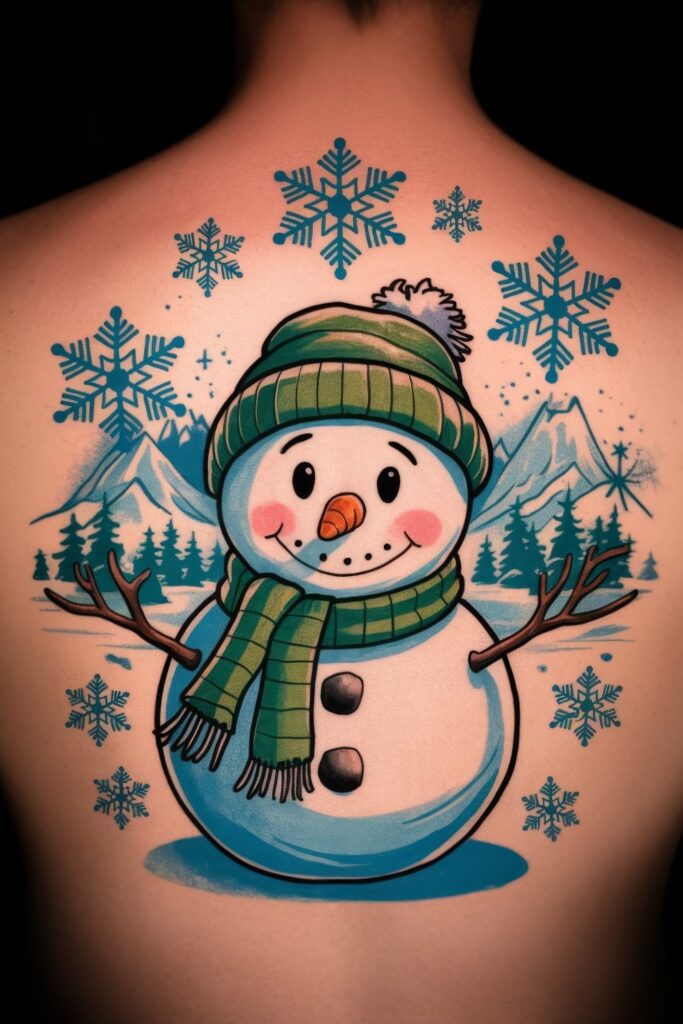 26 Stunning Christmas Tattoo Design Ideas to Celebrate the Season ...