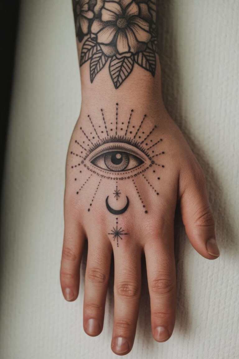 28 Unique Hand Tattoo Design Ideas for Creative Souls – Skin And Needle