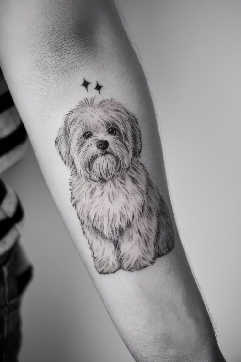 18 Unique Maltese Tattoo Design Ideas for Dog Lovers – Skin And Needle