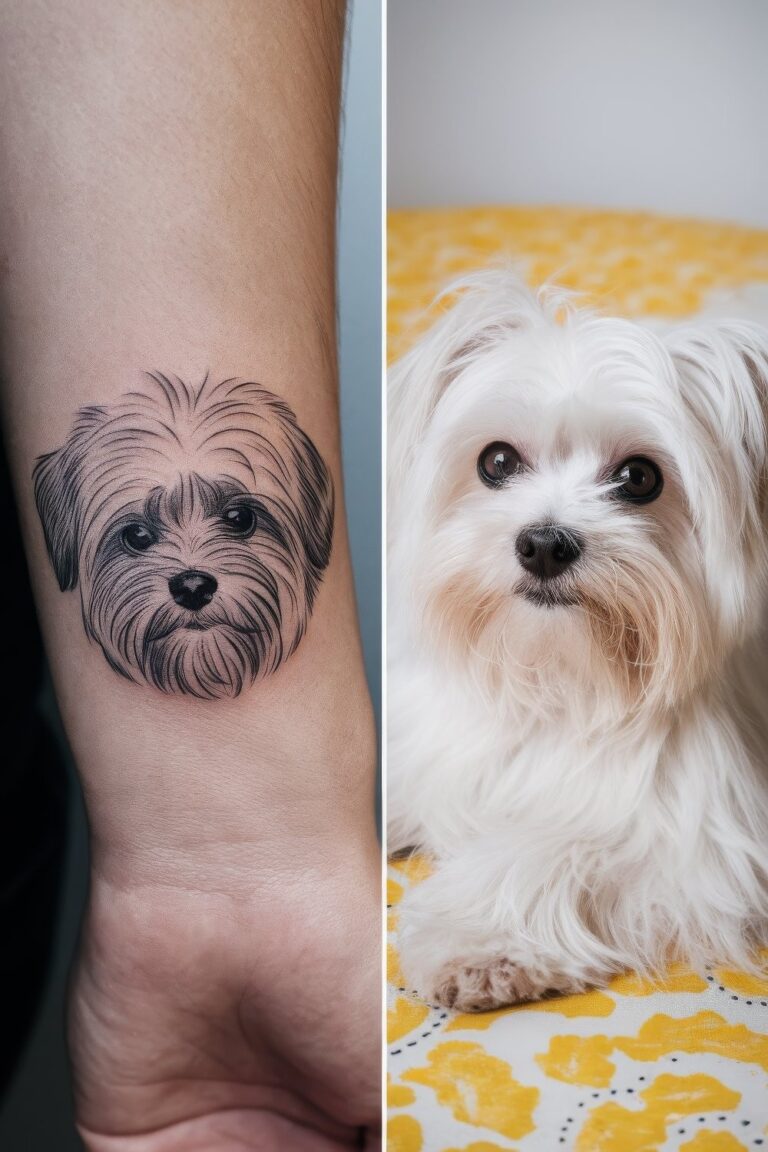 18 Unique Maltese Tattoo Design Ideas for Dog Lovers – Skin And Needle