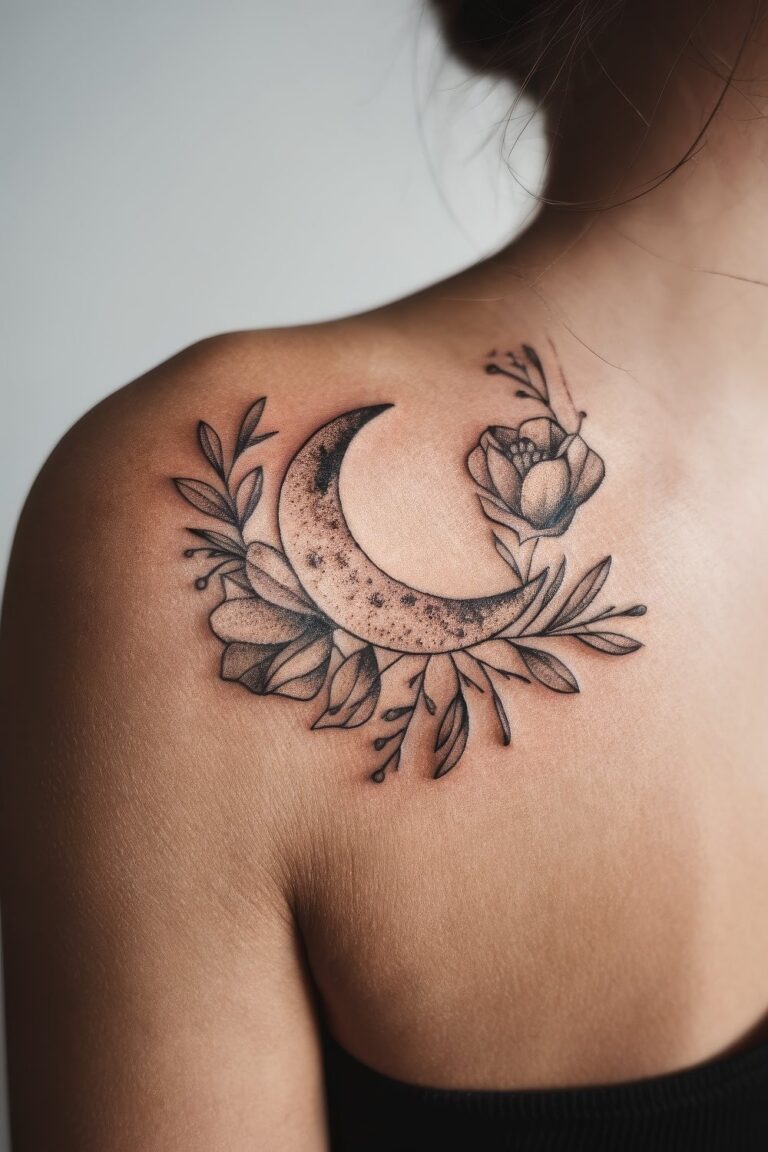 19 Stunning Moon Tattoo Design Ideas for Dreamers and Night Owls – Skin ...