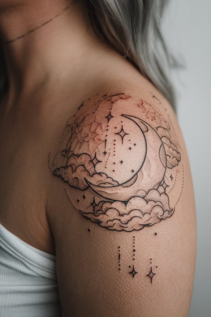 19 Stunning Moon Tattoo Design Ideas for Dreamers and Night Owls – Skin ...