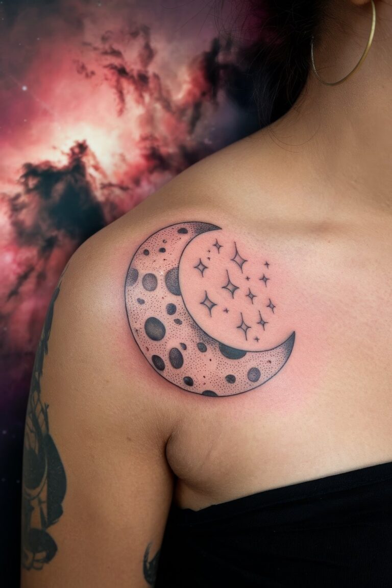 19 Stunning Moon Tattoo Design Ideas for Dreamers and Night Owls – Skin ...