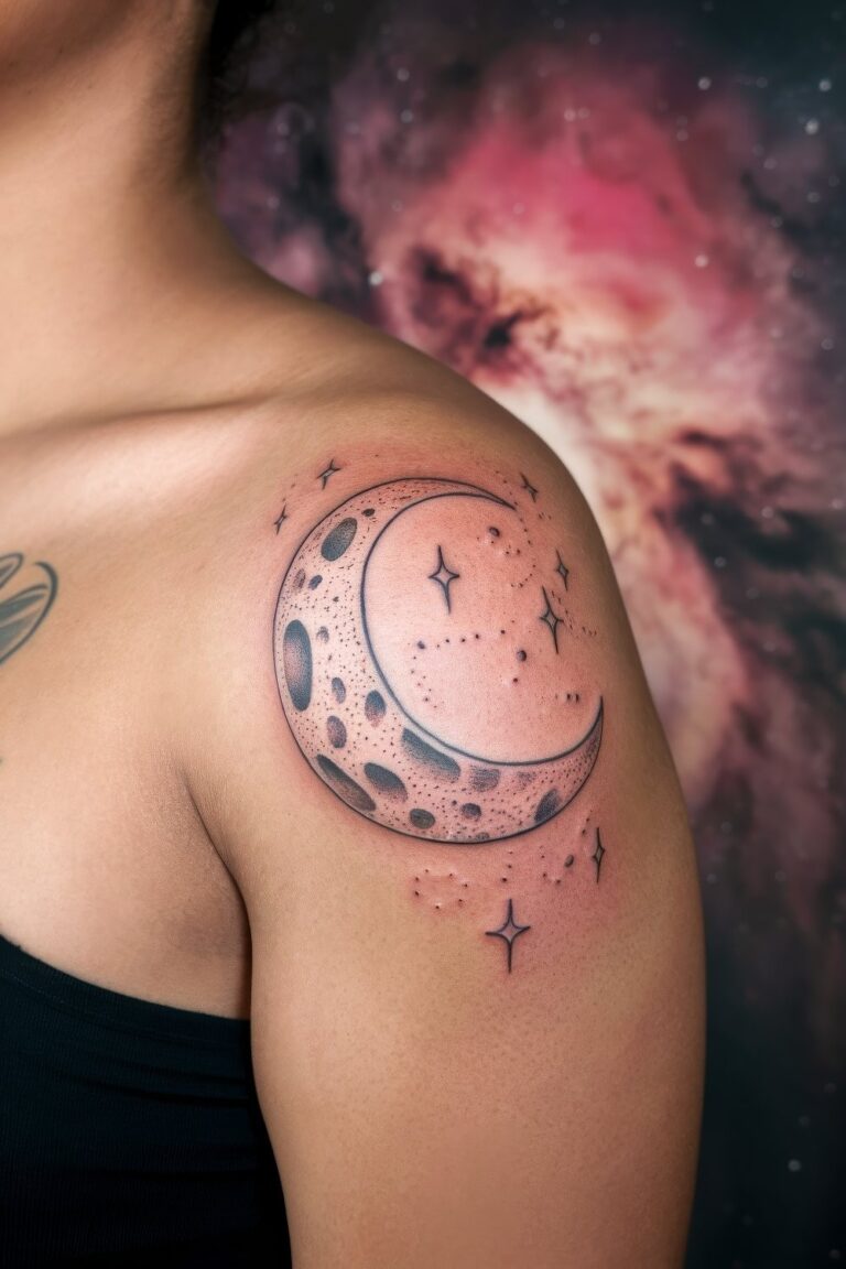 19 Stunning Moon Tattoo Design Ideas for Dreamers and Night Owls – Skin ...