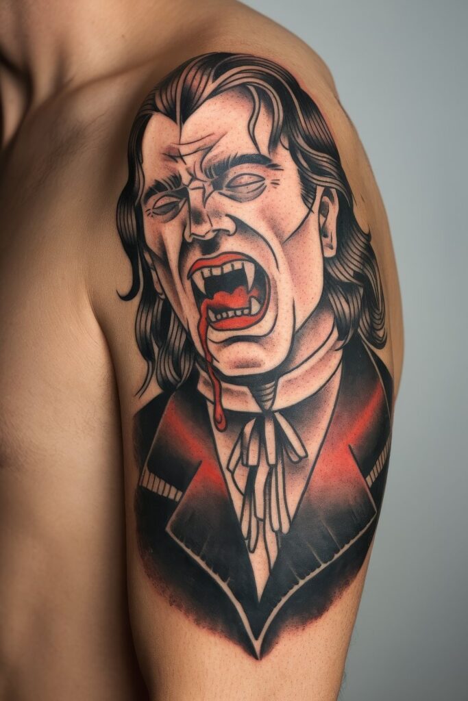 19 Unique Vampire Tattoo Design Ideas to Ignite Your Dark Side – Skin ...