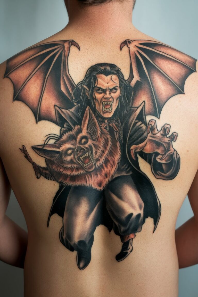 19 Unique Vampire Tattoo Design Ideas to Ignite Your Dark Side – Skin ...